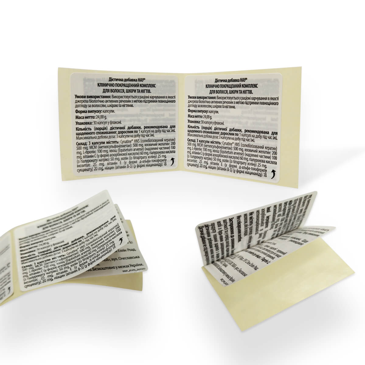 Custom Double-Sided Labels: 🔄 Twice the Space, Twice the Style