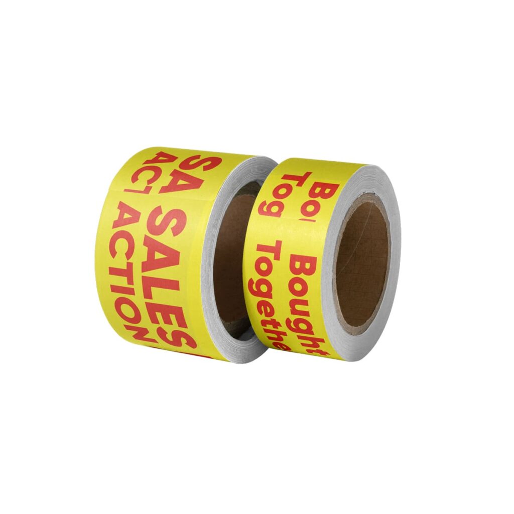 Custom Print Tape: Vibrant, Secure & Suitable for All Industries